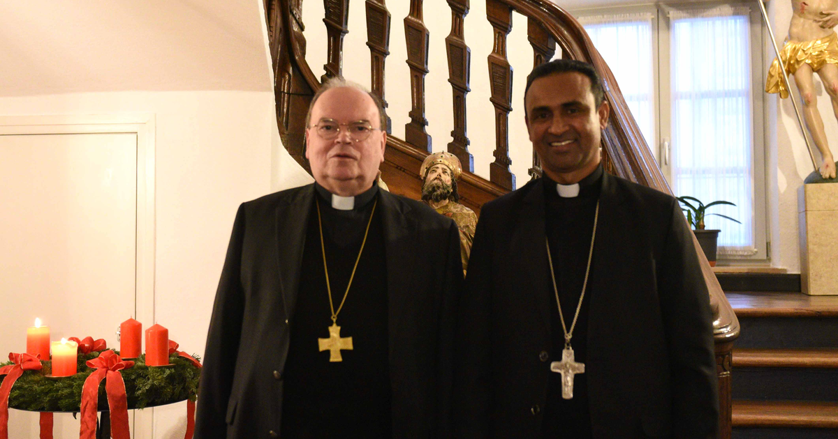 Bischof aus Indien zu Gast im Bischofshaus - Bistum Augsburg